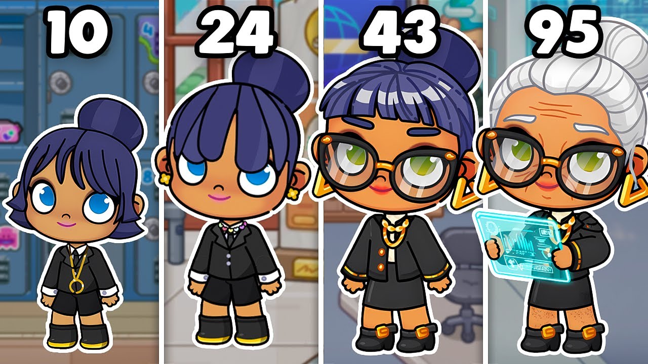 EVOLUTION OF CHARACTERS IN AVATAR WORLD pt.2 - YouTube