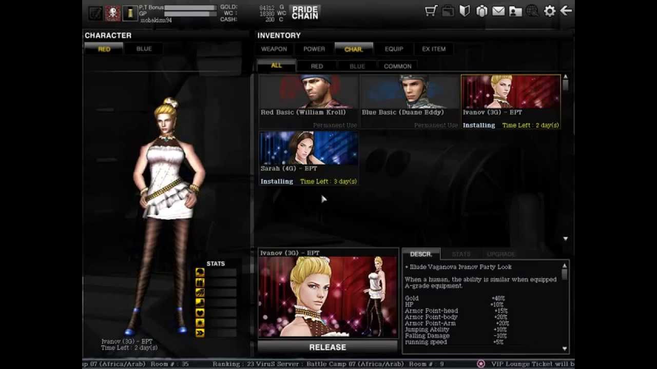 Wolfteam Character Party Look - YouTube