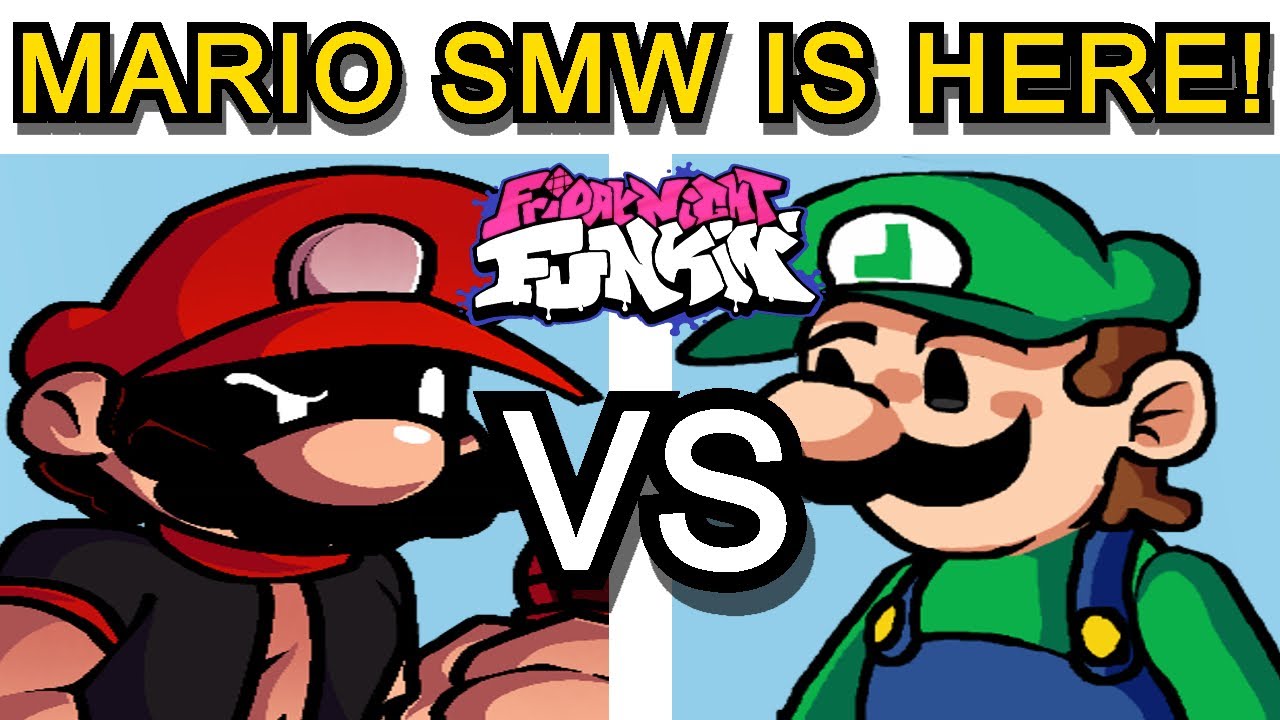Friday Night Funkin' MOD-Mario SMW is Here! ( IHY Update ) / FNF Mod ...