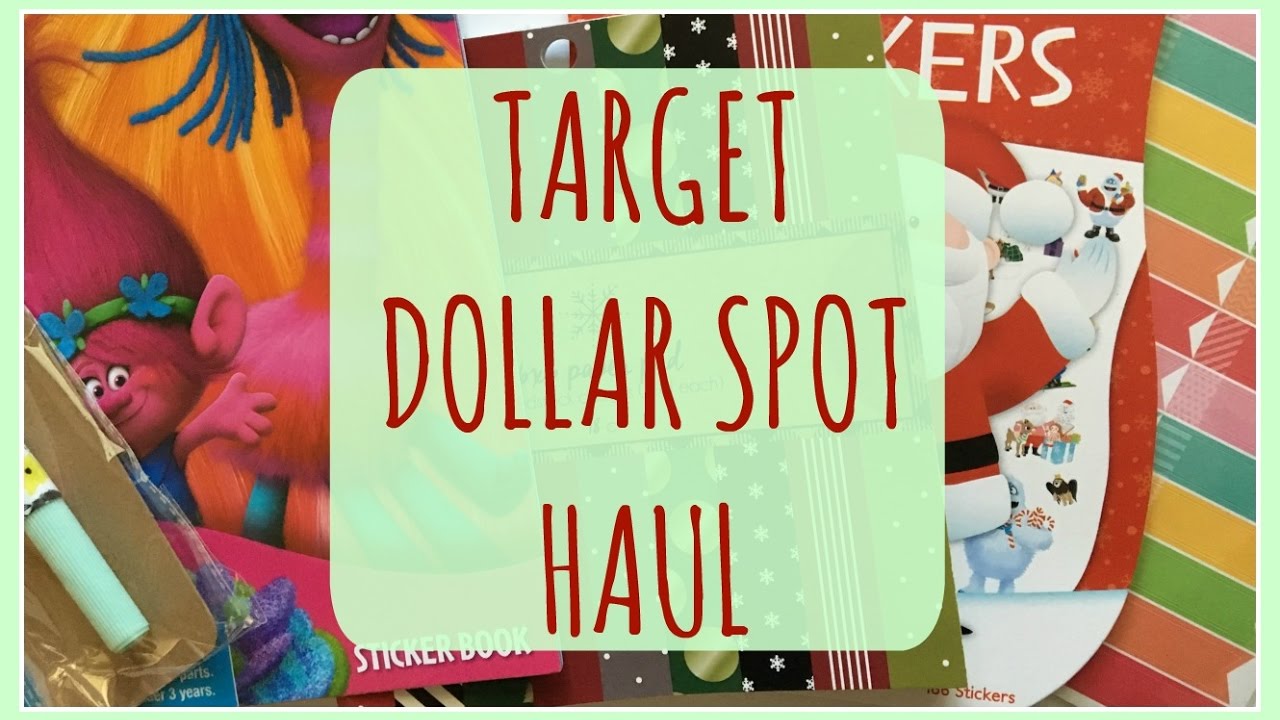 TARGET DOLLAR SPOT HAUL | Day 7 of the #12DaysofPlanmas - YouTube