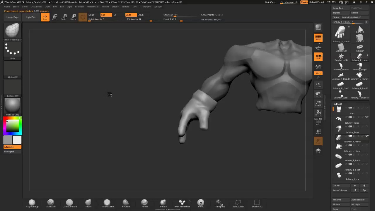 Character Block-out & Sculpt in Maya 18 - Z-Brush (core) PT-5 26/02/18 ...