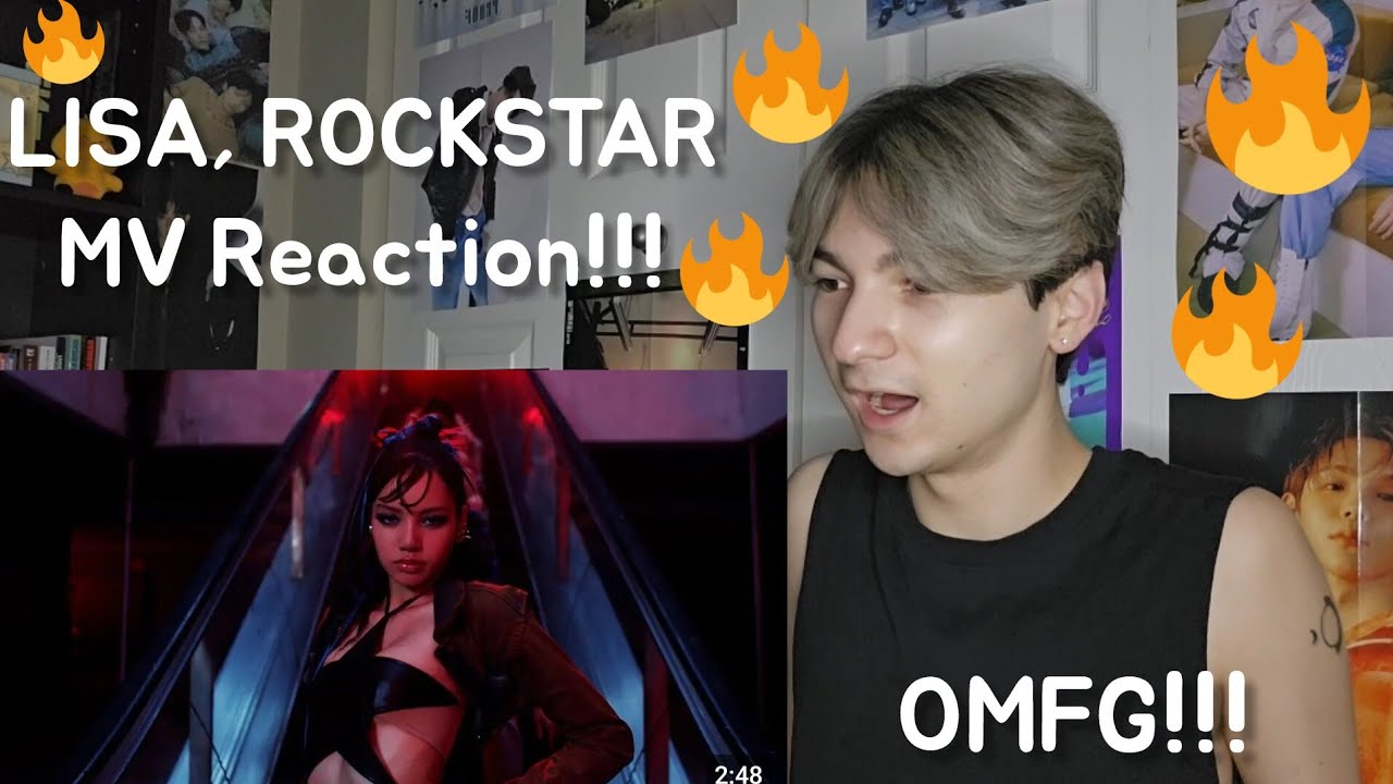 LISA(리사), ROCKSTAR MV Reaction!!! (Kpop Fanboy Reacts) - YouTube