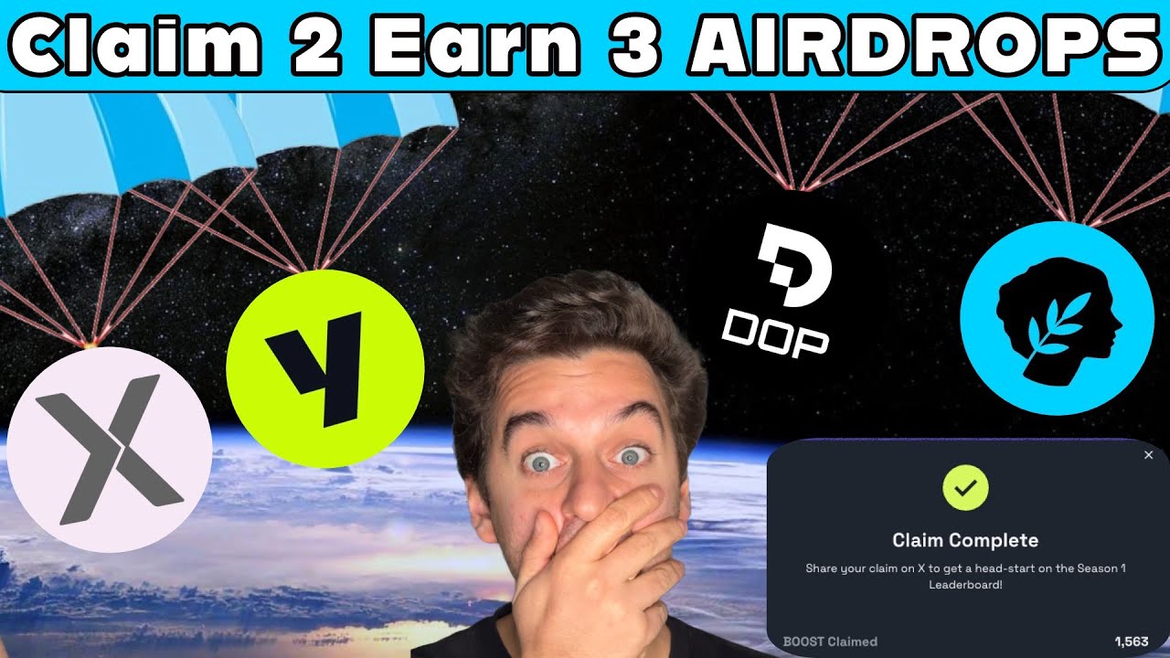 Claim 2 Airdrops & Earn 3 Airdrops - IMPORTANT AIRDROP UPDATES - YouTube