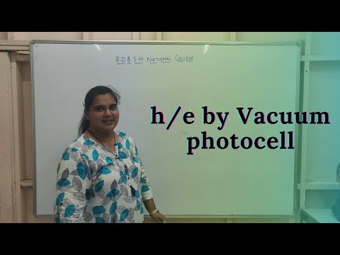 h/e by Vacuum Photocell |Theory and Practical Explanation| - YouTube