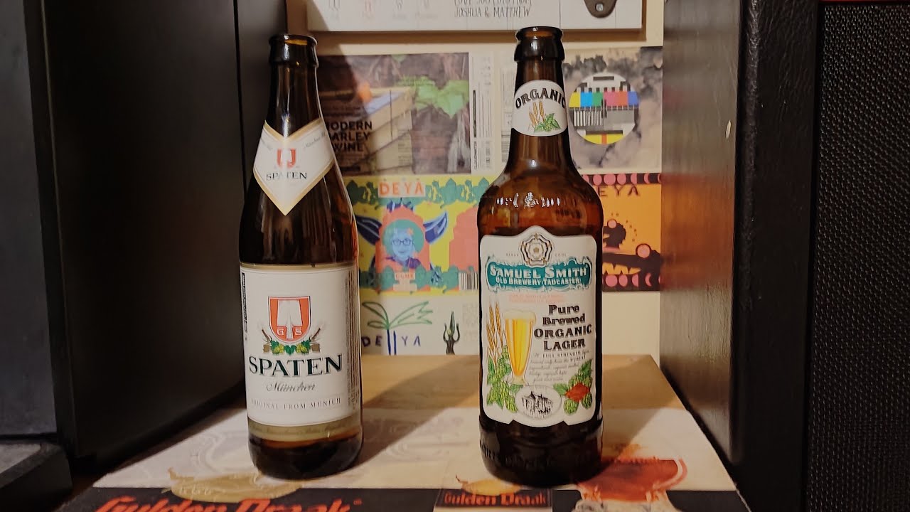 Ultimate Supermarket Lager Championship - Round 1 - Sam Smiths Lager v ...