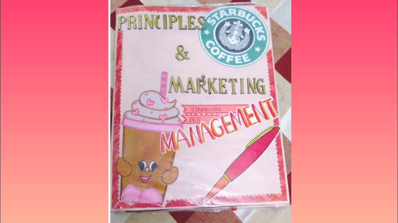 business studies class 12 project file on Starbucks and marketing ...