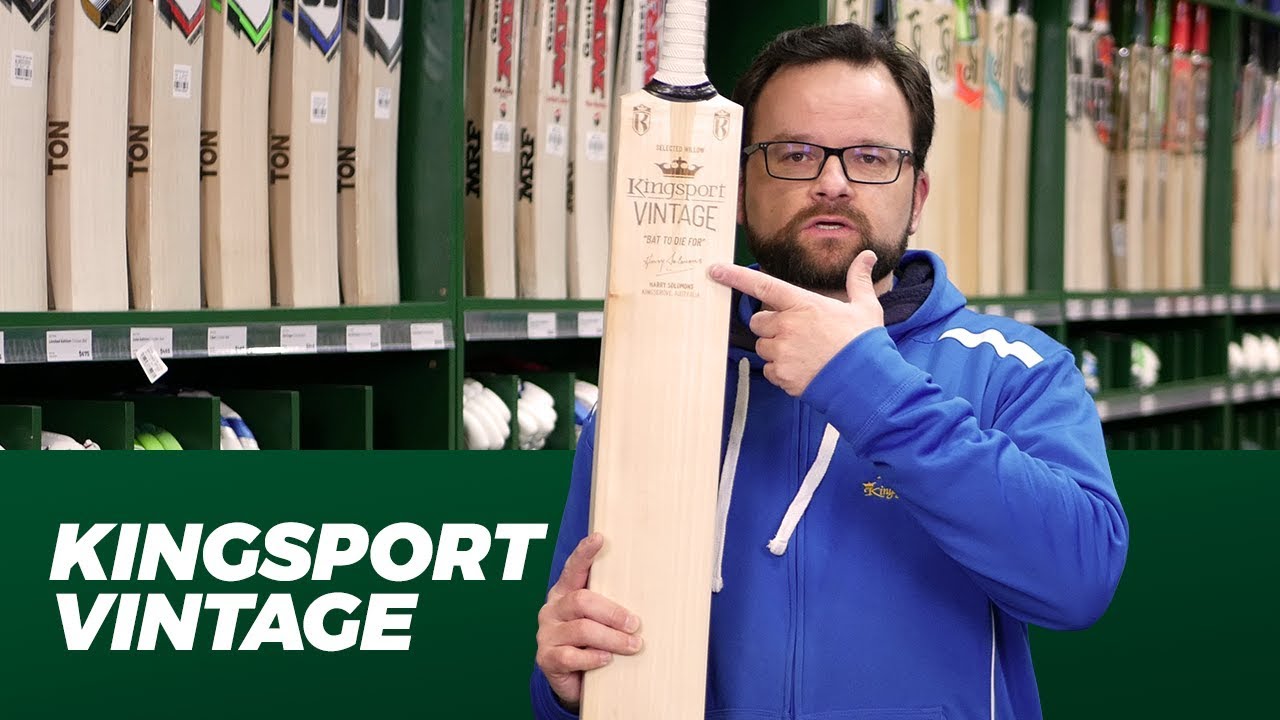 Kingsport Vintage — Cricket Bat Review 2019/20 - YouTube