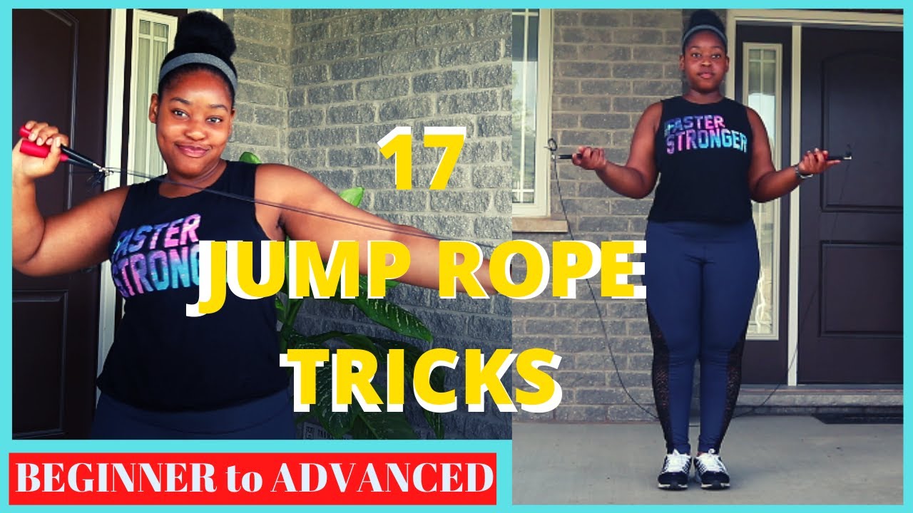 17 JUMP ROPE TRICKS from BEGINNER to ADVANCED│ Add these for VARIETY ...