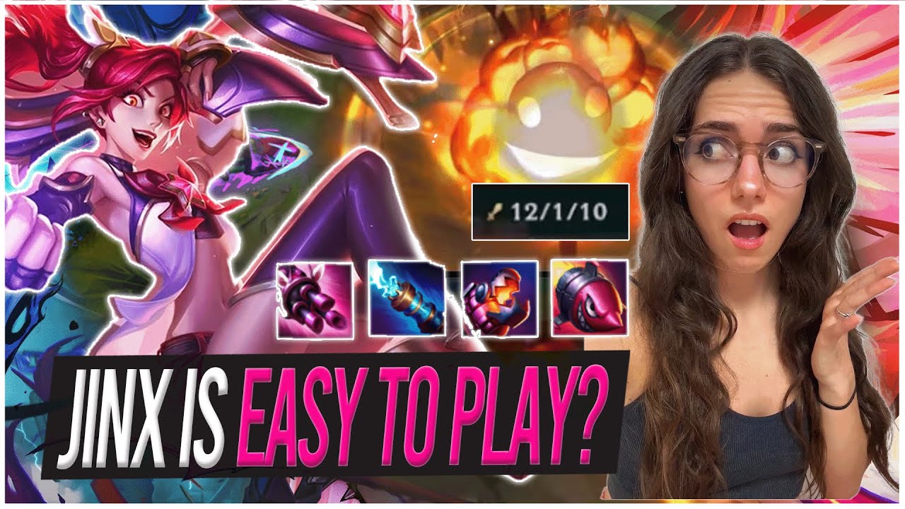 JINX THE EASIEST ADC?!? Playing EVERY adc - YouTube