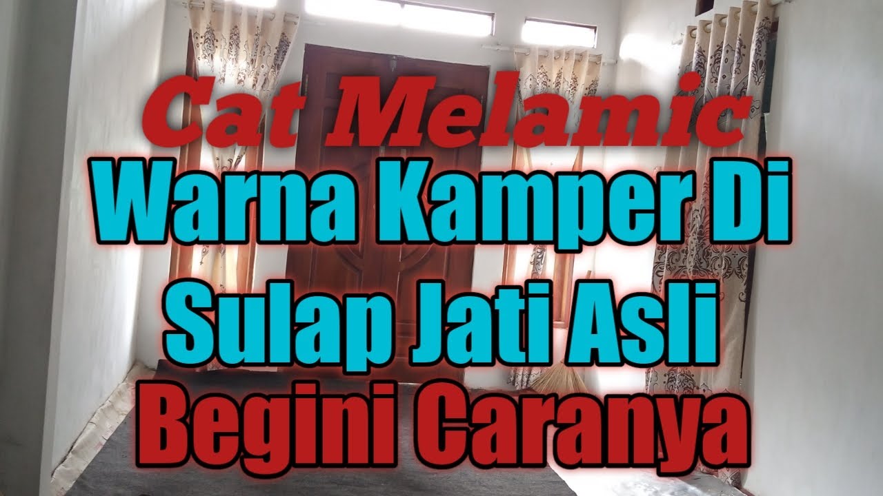 CARA CAT MELAMIC WARNA DARK BROWN #catmelamic #catduco #robiusproperty ...