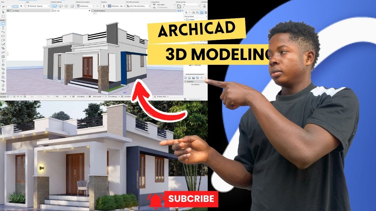 Archicad Tutorial: Best Archicad 3D Modeling for beginers (from A-Z ...