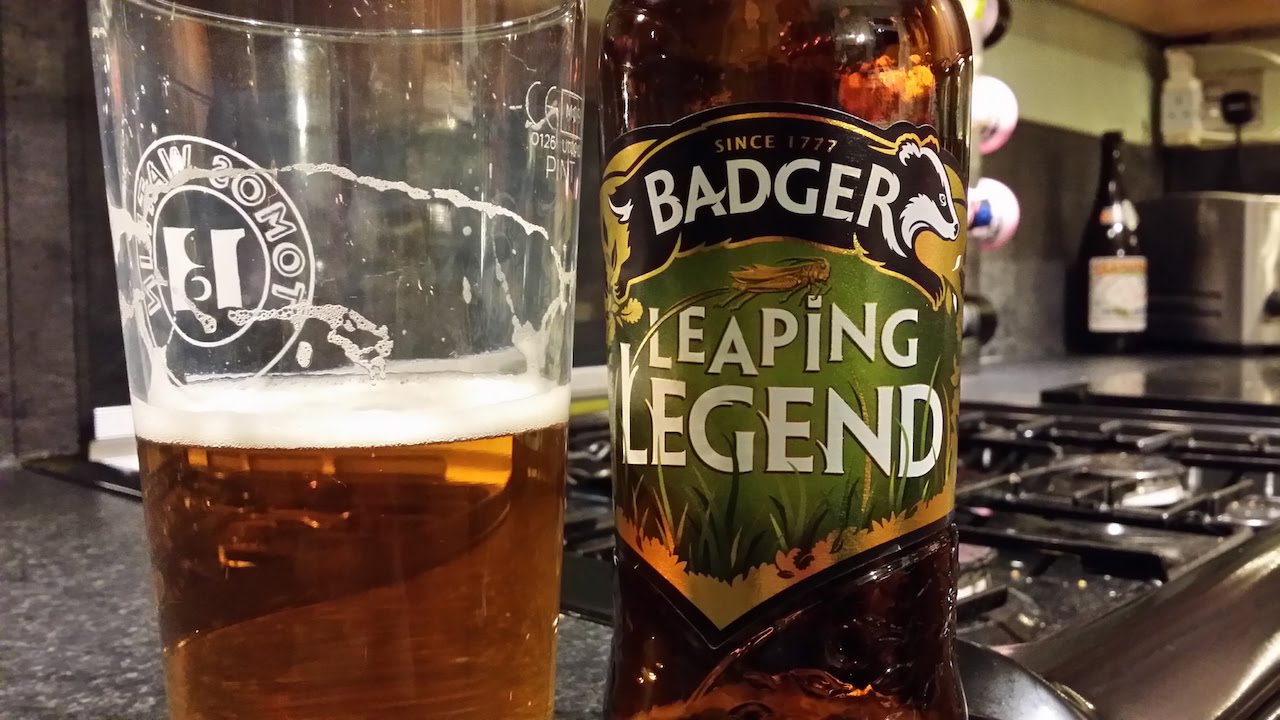 *New & Exclusive* Badger Ales Leaping Legend | Craft Beer Review - YouTube