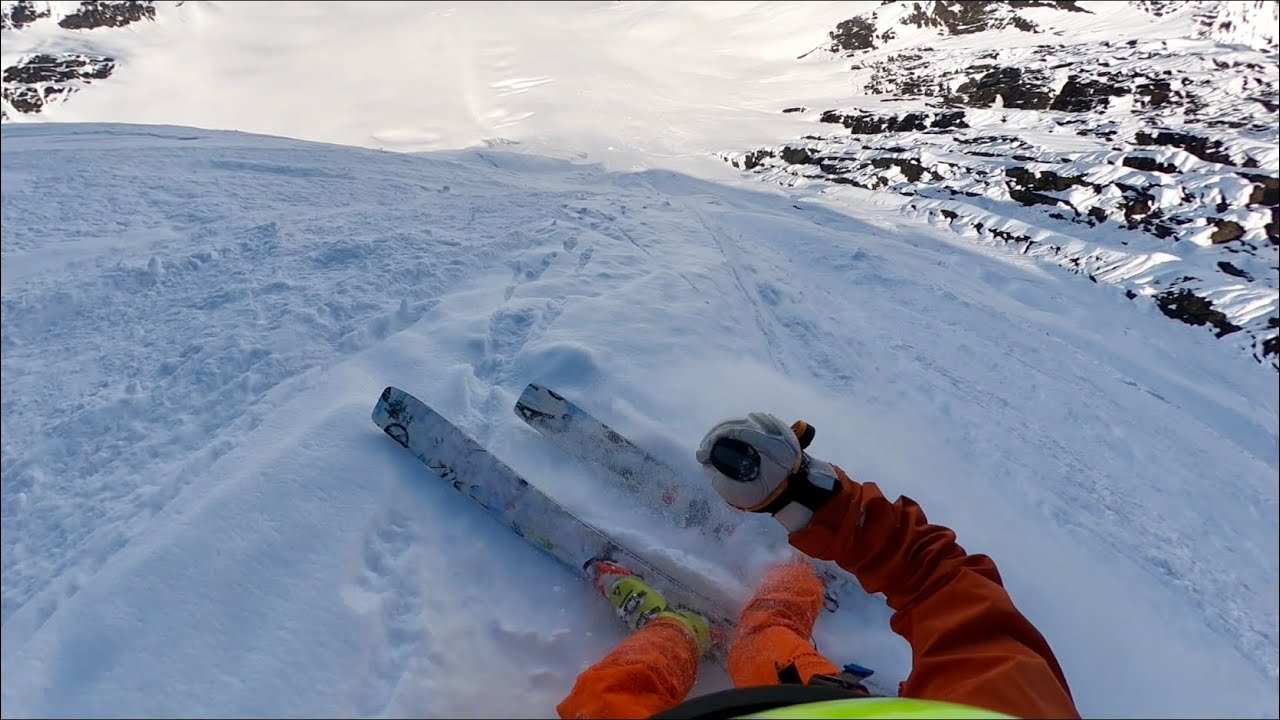 Alaskan Heli Ski Lines // The Wall - YouTube