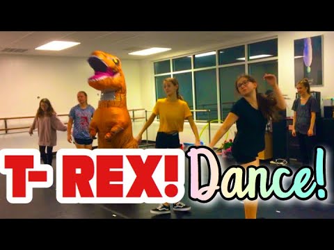 Dancing With A T-Rex!- Tuesday Vlog - YouTube