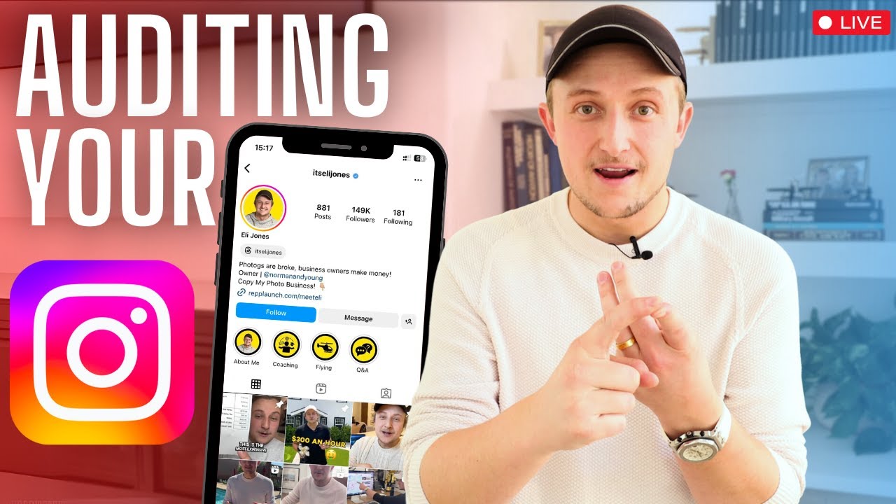 Auditing Your IG Profiles LIVE + Live Q&A - YouTube