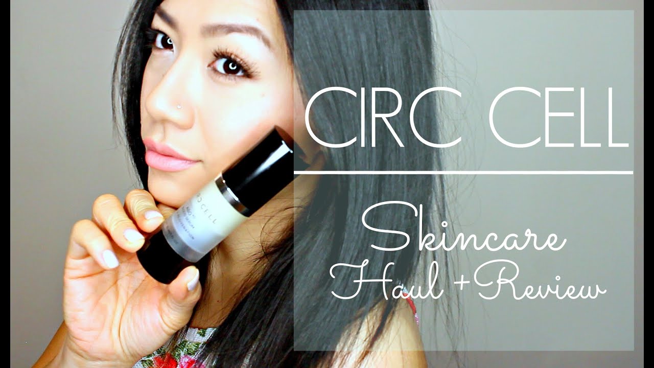 Blood Serum for your Face?! | CIRC CELL Skincare Haul + Review - YouTube