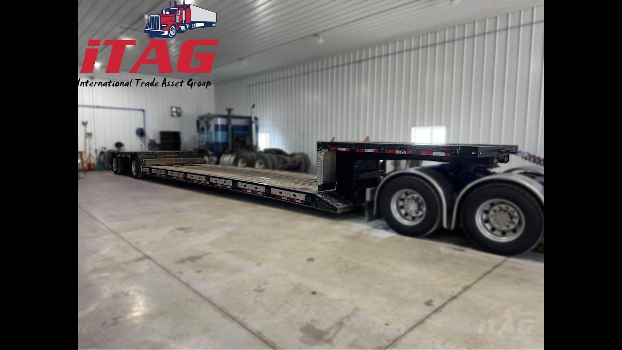 2018 XL Specialized 30 Ton Lowboy Trailer For Sale ITAG Equipment - YouTube