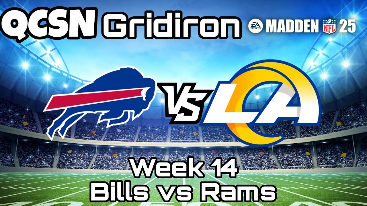 Season 1 Week 14: Bills vs Rams | Madden NFL 25 - YouTube