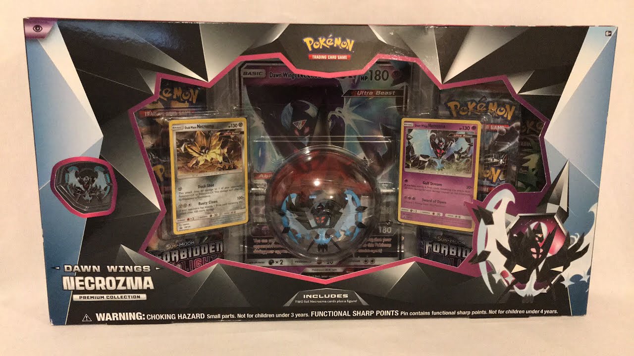 LIVE: Pokémon TCG Dawn Wings Necrozma Collection UNBOXING! - YouTube