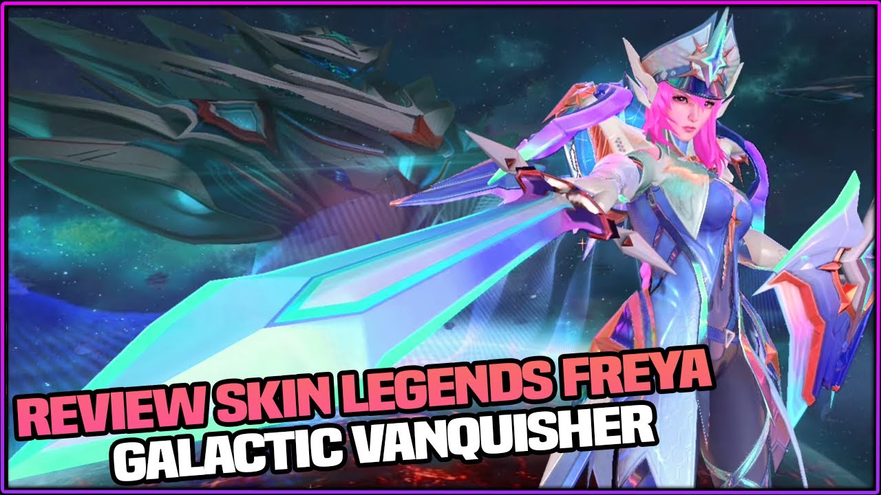 REVIEW SKIN FREYA LEGENDS - YouTube