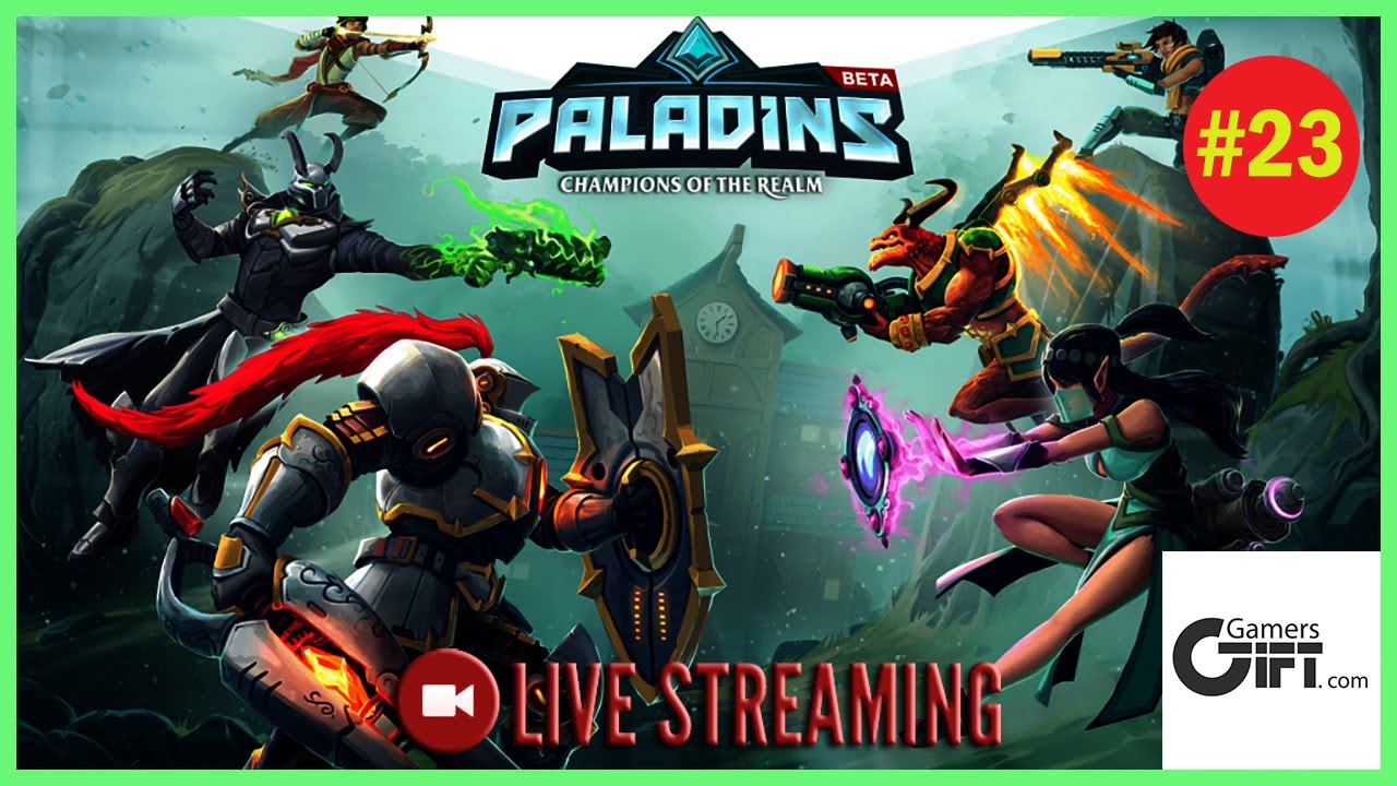 PC :Paladins #23 "Trying to Master all Characters" - YouTube