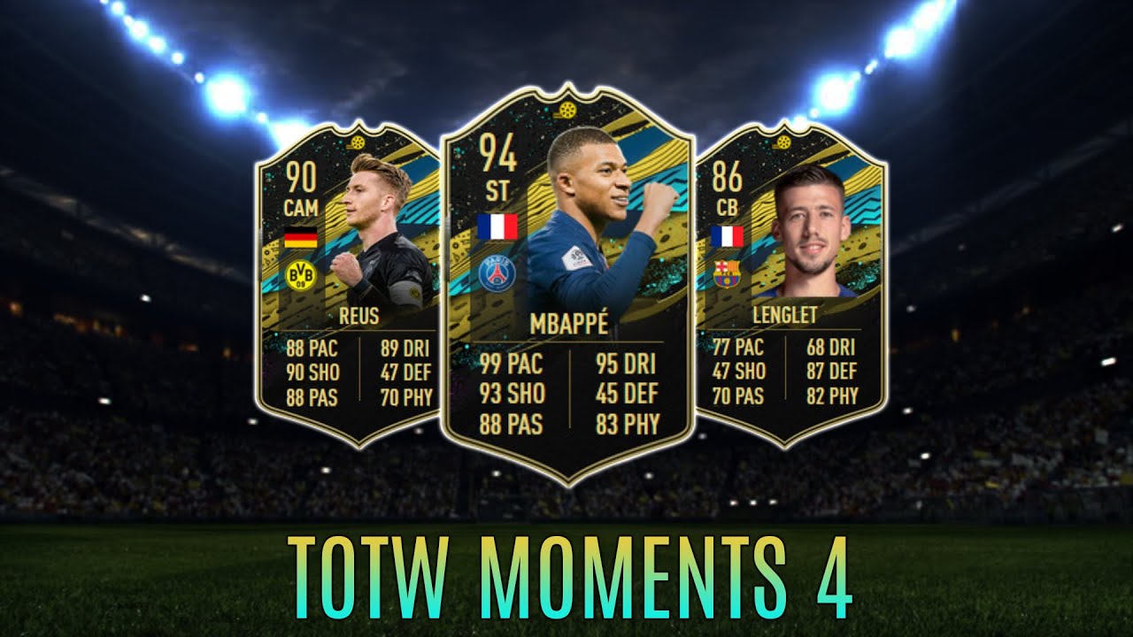 TOTW MOMENTS PREDICTION FEAT. IF MBAPPE, IF REUS + IF LENGLET 🔥🔥🔥 - YouTube