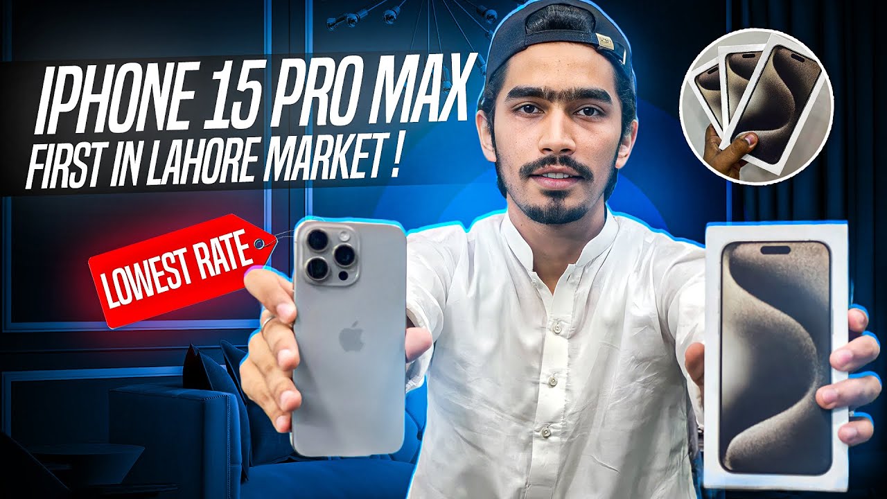 Iphone 15 Pro Max Box Pack Stock Arrived First in Lahore Lowest Price ...