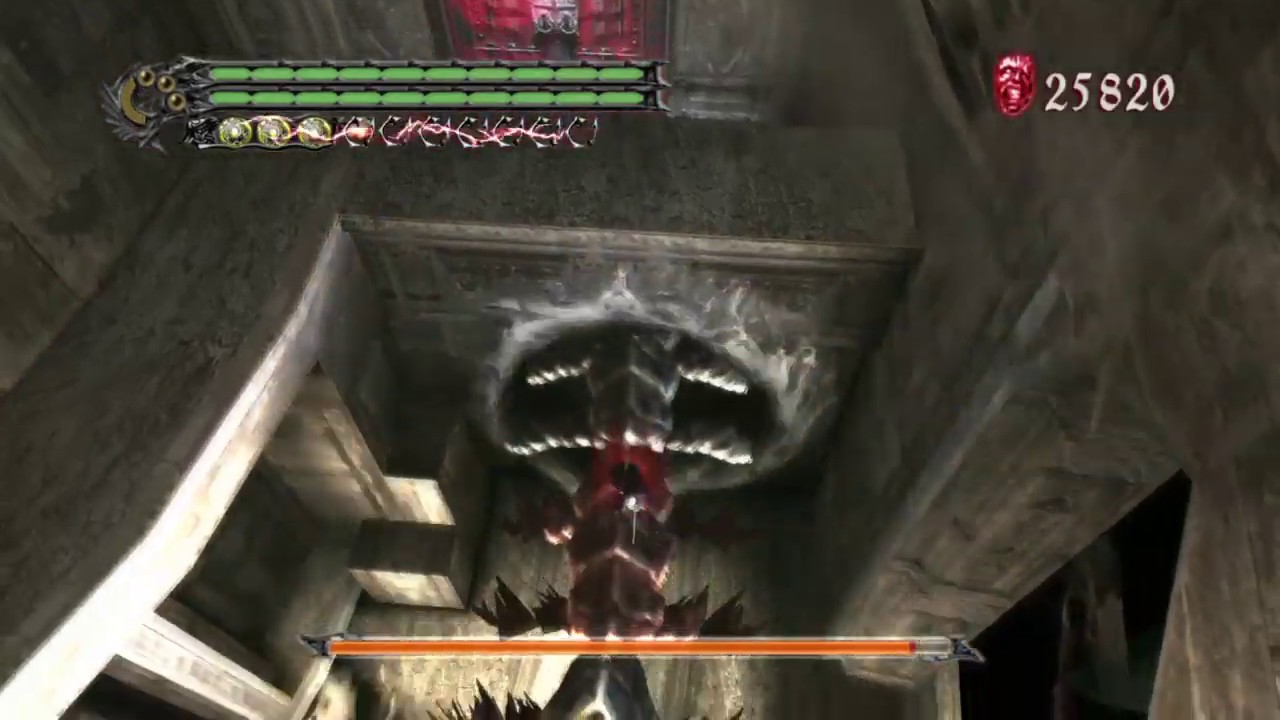 Devil May Cry 3 - Gigapede Boss Fight (Very Hard Mode) - YouTube