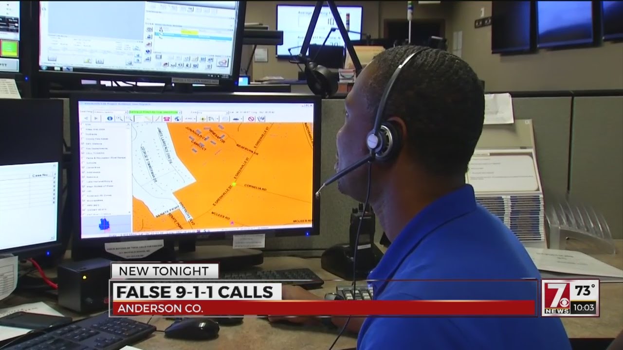 Anderson Co. seeing more false 911 calls - YouTube