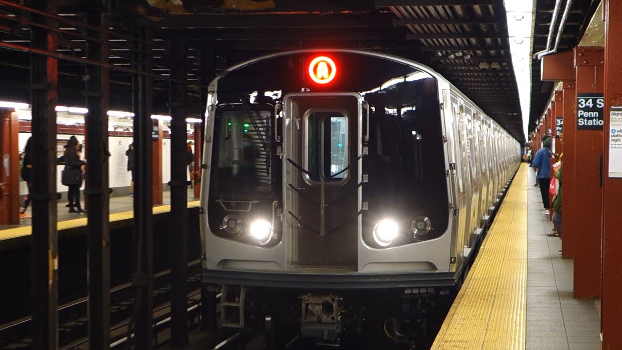 MTA New York City Subway : R179 Test Train 3040-3049 On The A Line ...