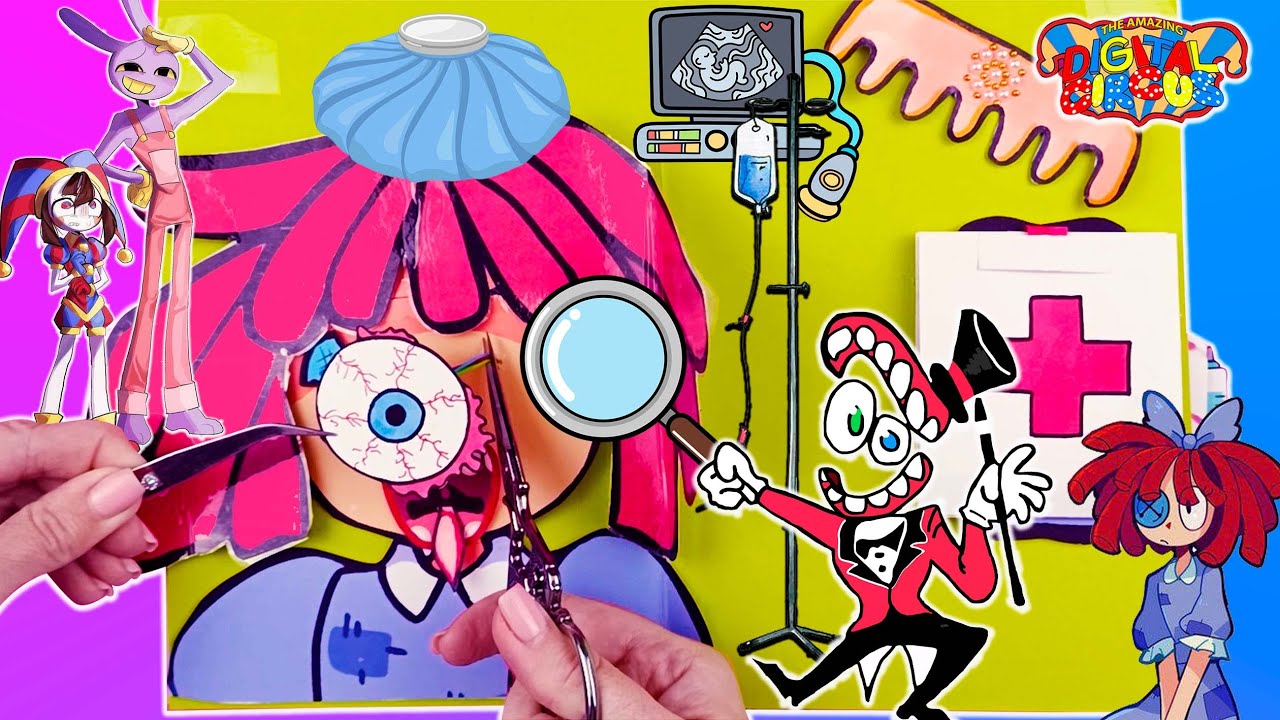 DIY Game book The Amazing Digital Circus Creator What's inside Ragatha ...