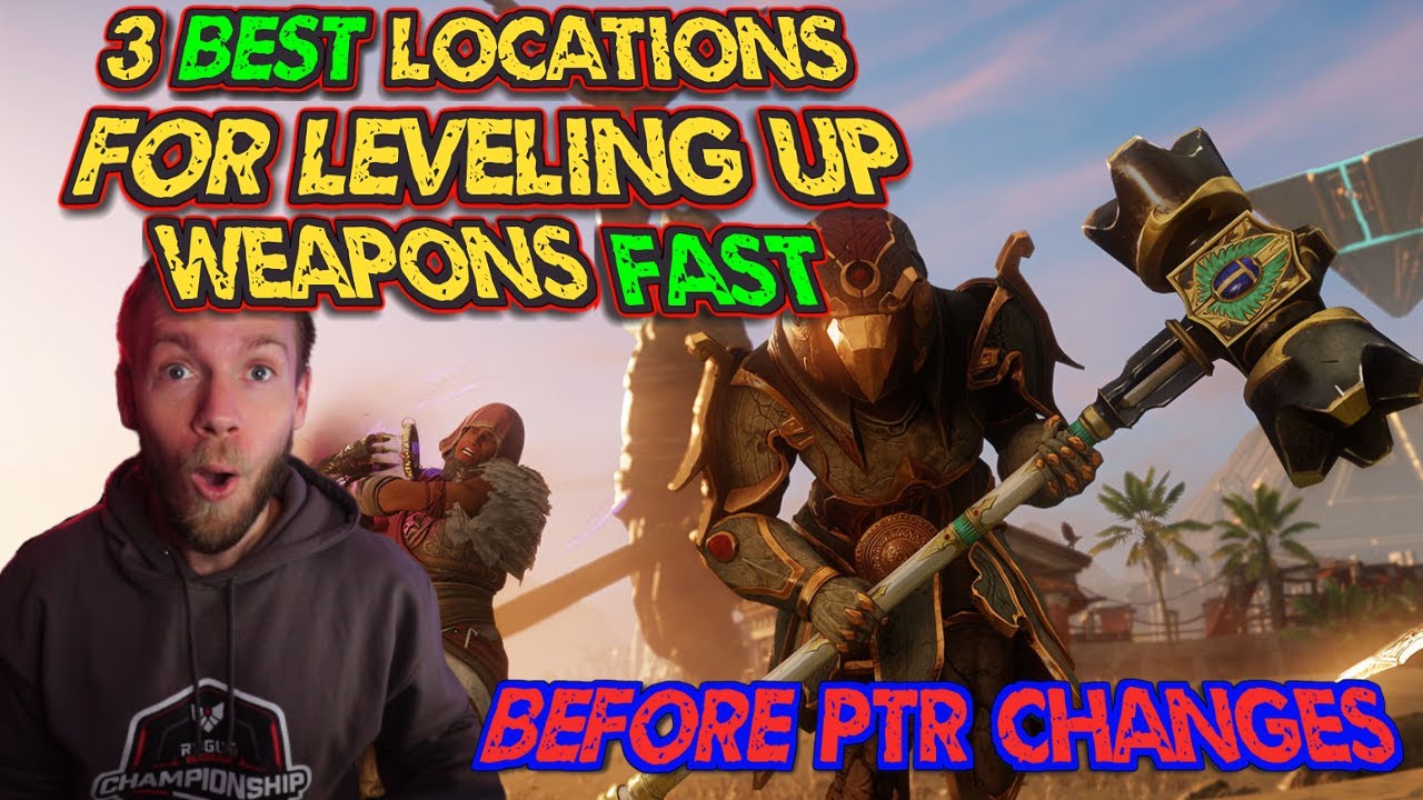 Level Up Weapons FAST in New World before the update! Or else... - YouTube