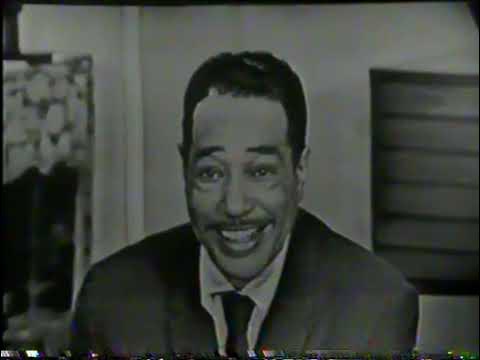 Duke Ellington--Person to Person, 1957 TV - YouTube