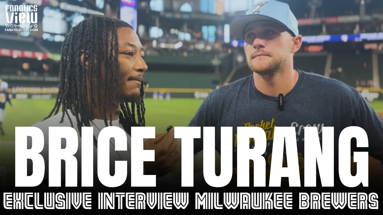 Brice Turang Discusses Milwaukee Brewers 2025 Season & Chance to ...