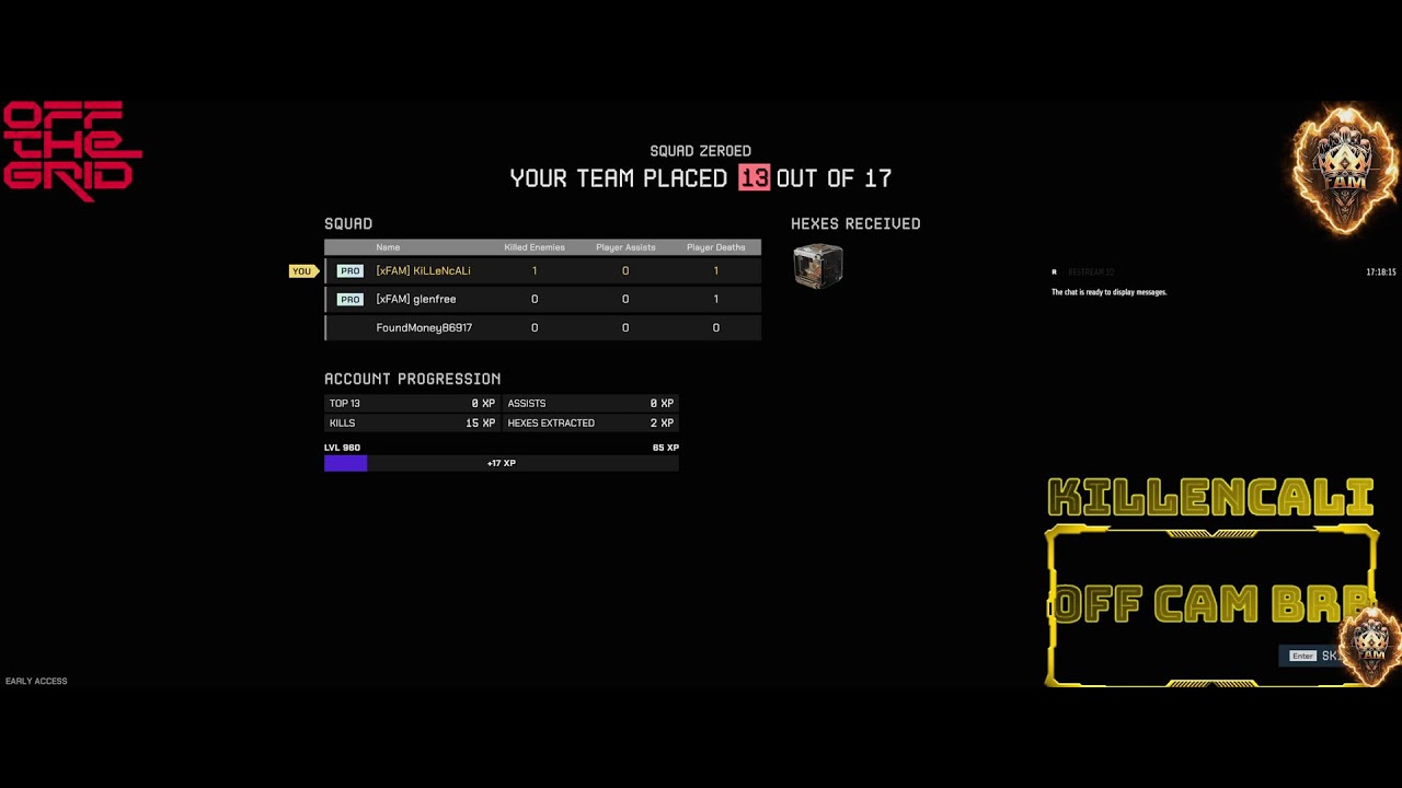 OTG W Fam, hex and level grind - YouTube