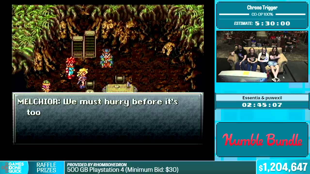 Chrono Trigger by Essentia, puwexil in 5:04:47 - Summer Games Done ...