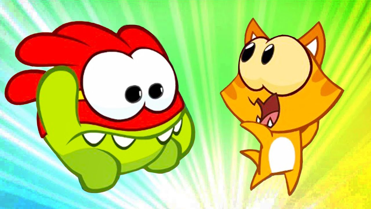 Super-Noms - Stubborn CAT - Om nom Stories (Cut The Rope) New season 8 ...