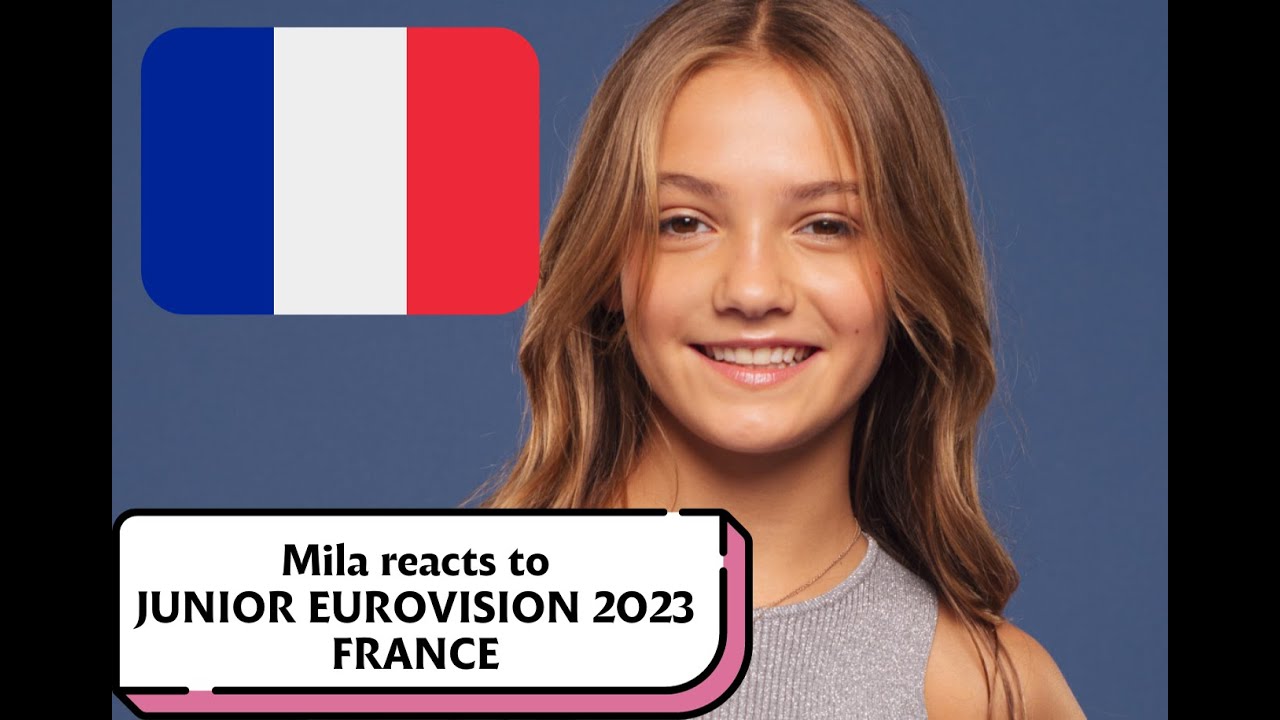 Mila reacts to FRANCE Junior Eurovision 2023: Zoé Clauzure - Cœur - YouTube