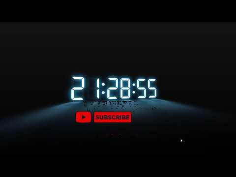 Neon Clock -source code (HTML, CSS, JavaScript) - YouTube