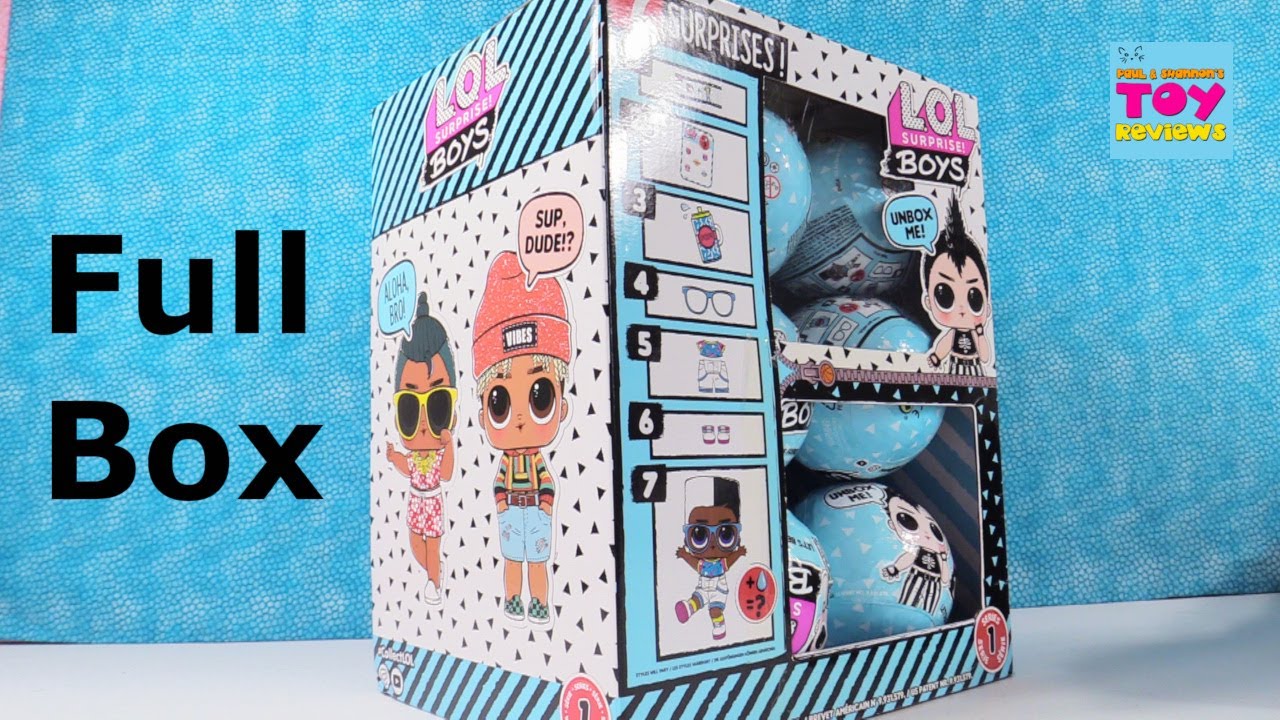 LOL Surprise Boys Series 1 Blind Bag Doll Unboxing Toy Review - YouTube