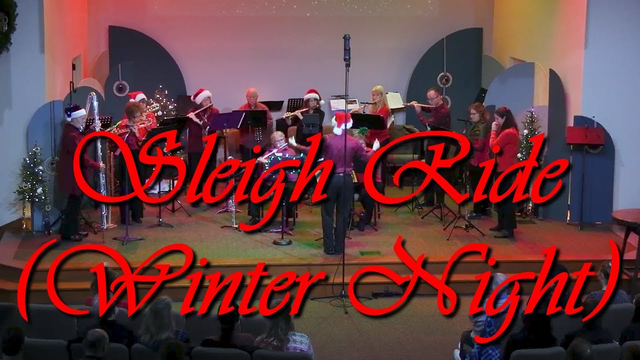 River Winds Flute Choir - Sleigh Ride (Winter Night) [LIVE] - YouTube