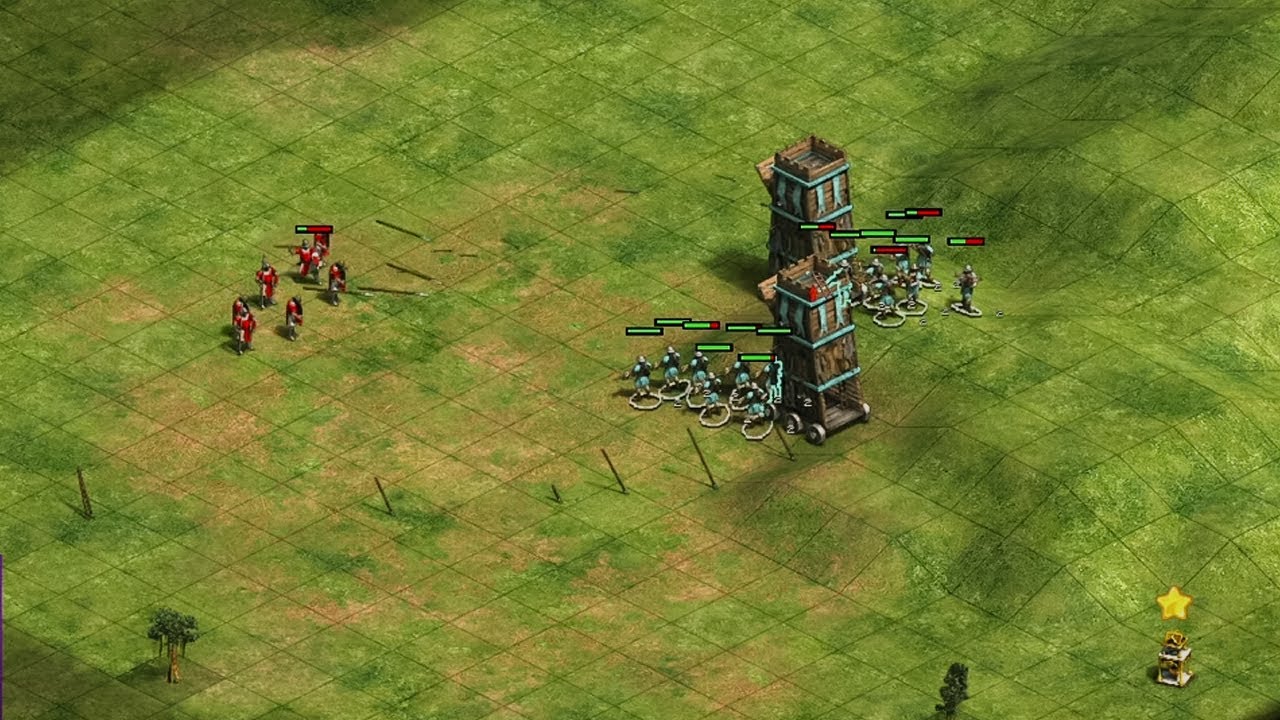 New Ram Behaviour tested with Siege Towers! - YouTube