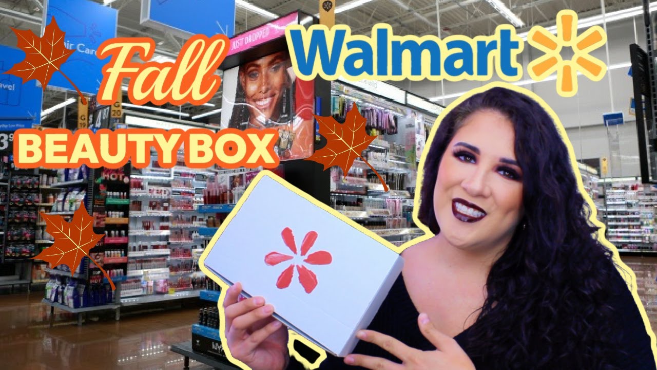 WALMART BEAUTY BOX II FALL BOX - YouTube