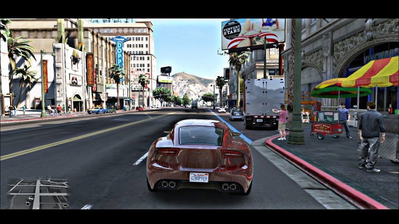 GTA 5 Quant V graphic mod 4k - YouTube