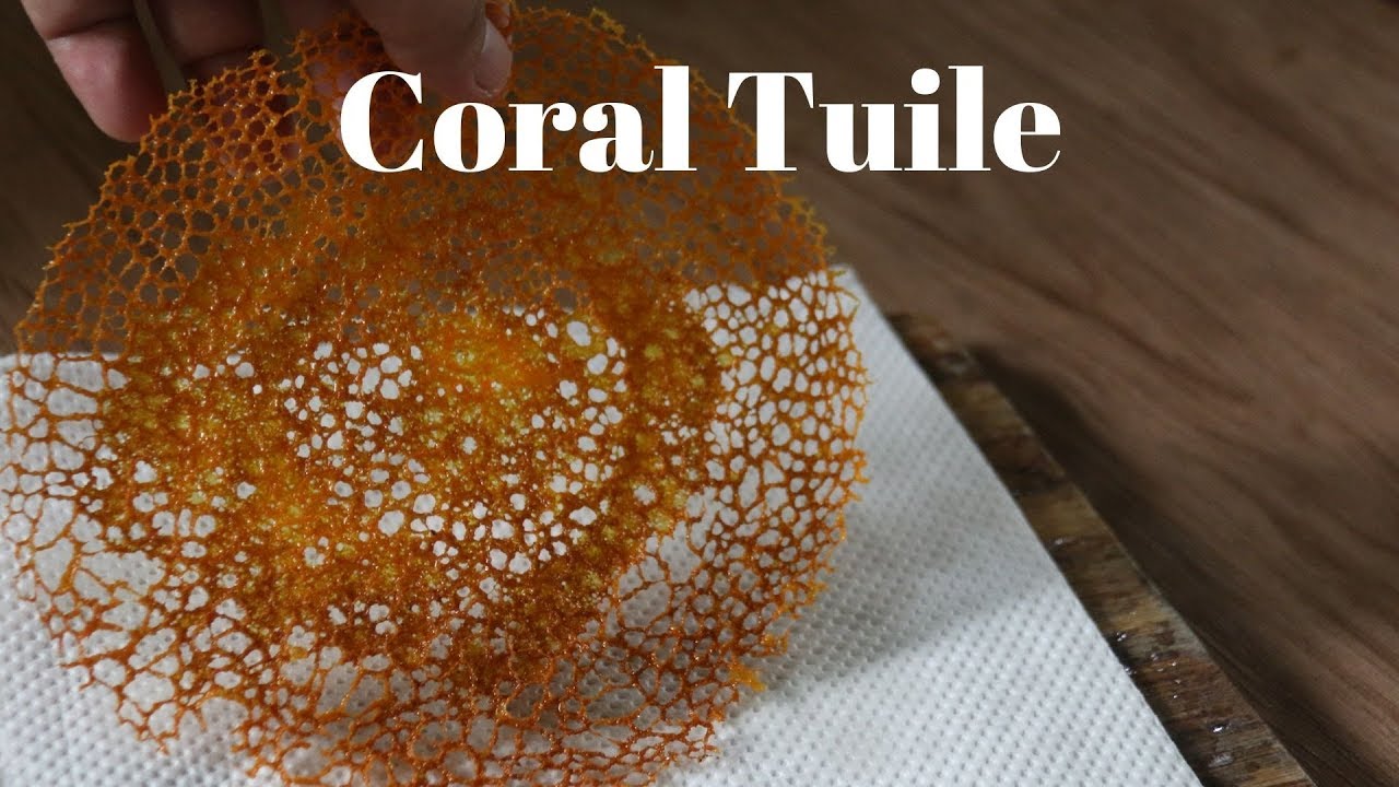 How To Make Coral Tuile - YouTube