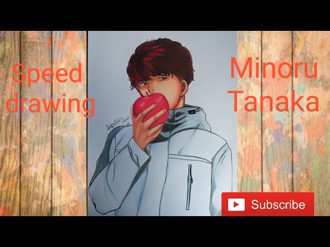 Speed Drawing Minoru Tanaka [DEATH NOTE] - YouTube