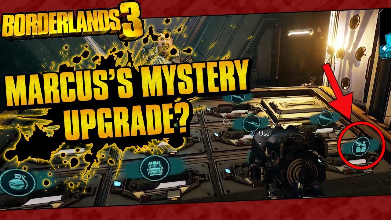 Borderlands 3 | Marcus's Mystery Upgrade? - YouTube