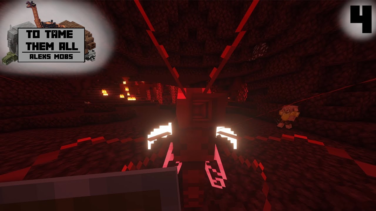 WHY'RE THERE HUMAN SIZED MOSQUITOS IN THE NETHER!? | To Tame Them All ...