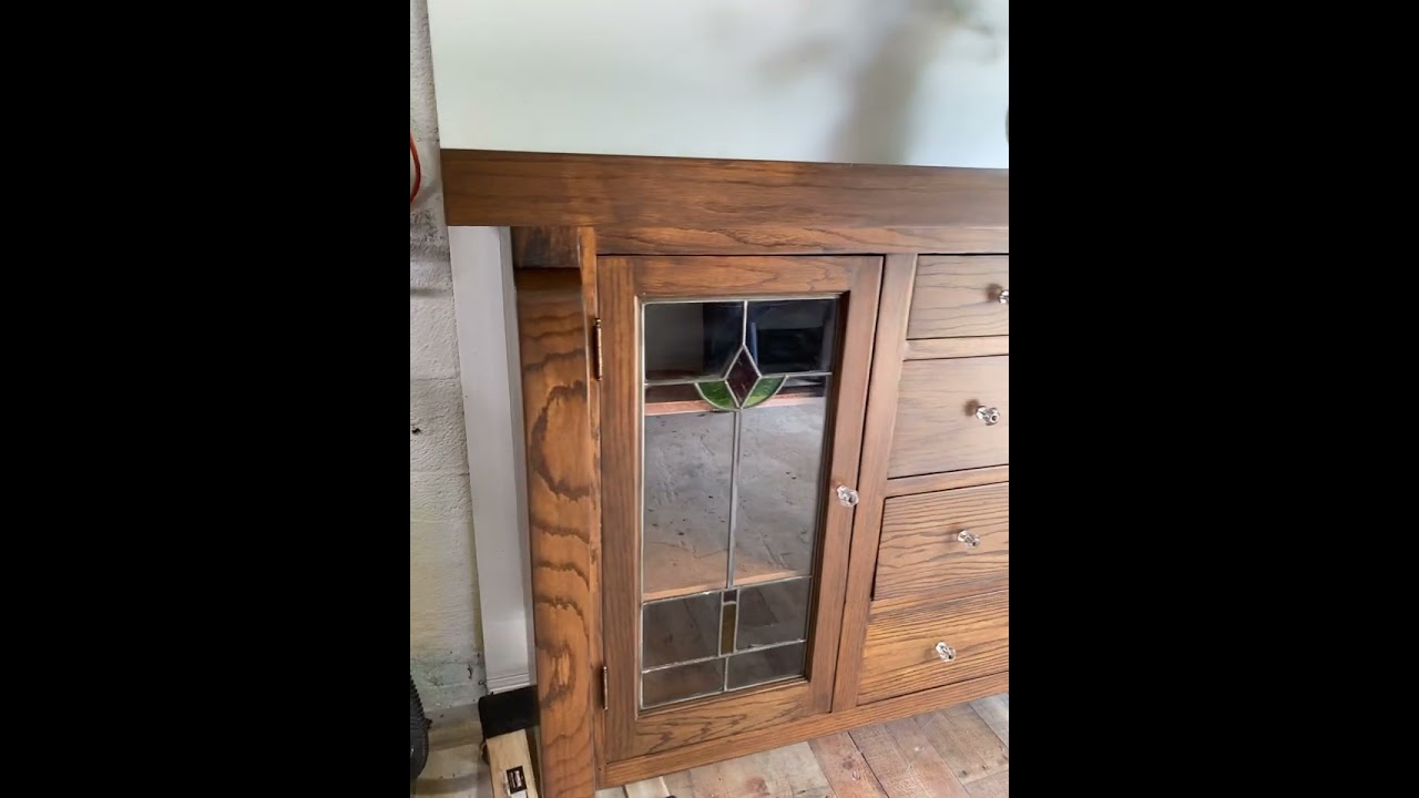 Restored using Lilly Moon Paint Gel Stain in the color Mudslide! - YouTube