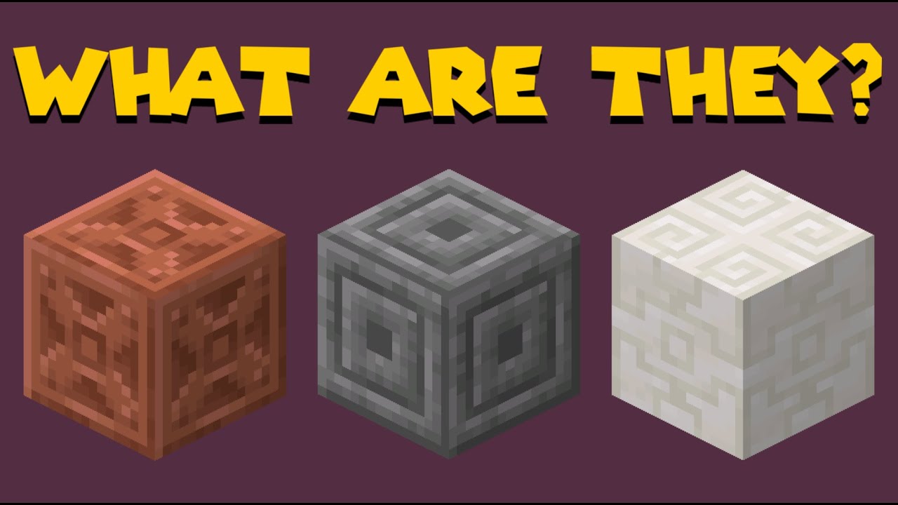 The Origins & Lore of Every Minecraft Chiseled Block. - YouTube